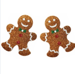 Holiday Pasties - Embellished Gingerbread Man Pasties for Festive ...